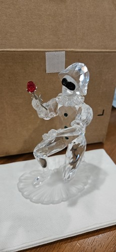Swarovski crystal figurine 2001 Court Jester Rose, 4” | eBay