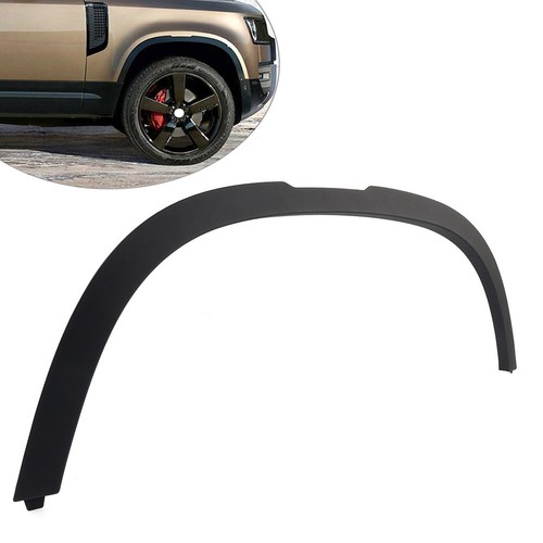 Matte Black Front RH Fender Moulding Wheel Arch For Land Rover Defender ...