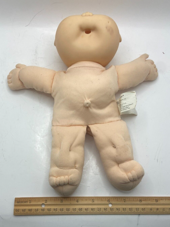 Vintage Cabbage Patch Kids Bald Blue Eyes 1 Dimple 11" | eBay