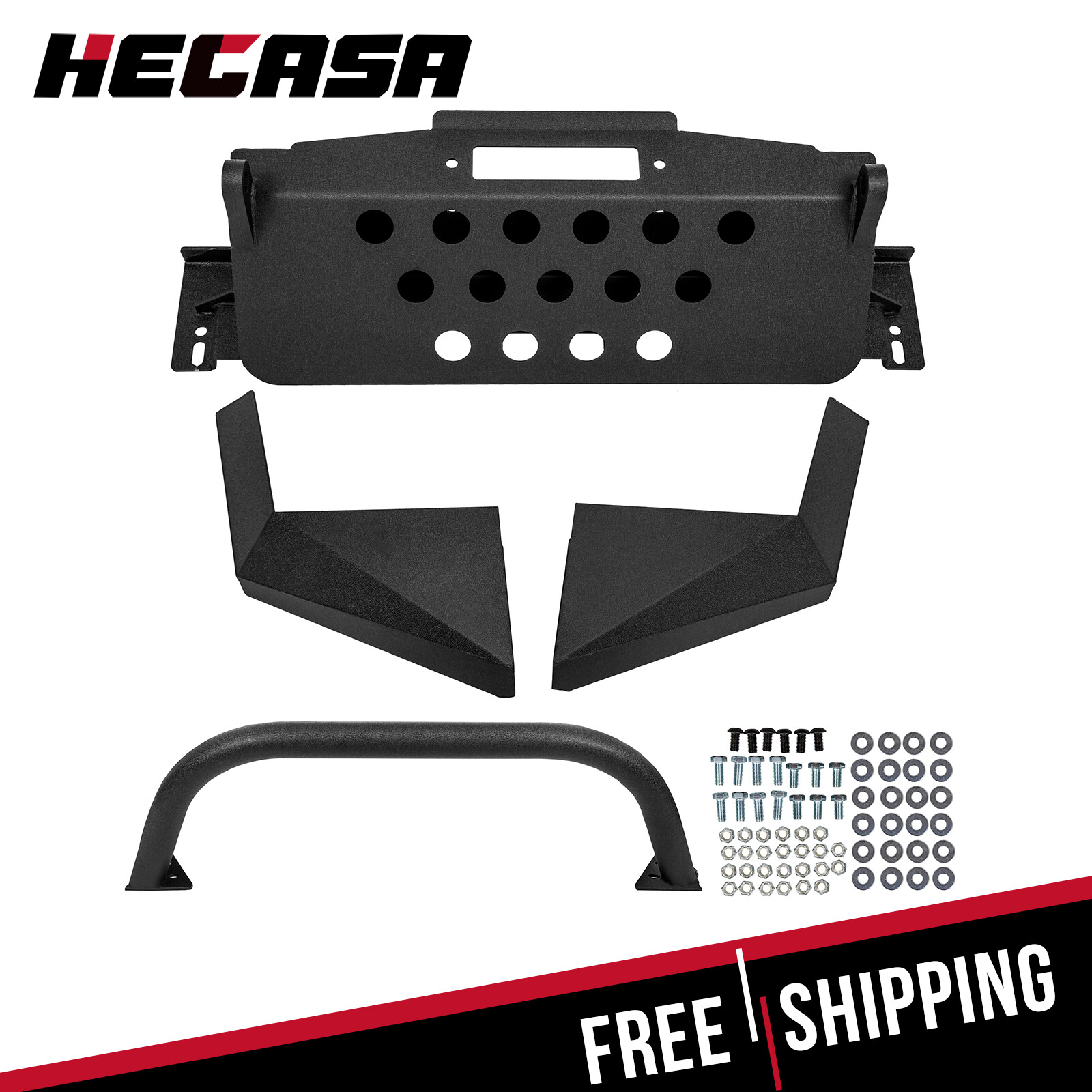 For 1998-2011 Ford Ranger Modular Front Winch Bumper with Bull Bar | eBay