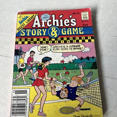 ARCHIE DIGEST LIBRARY: ARCHIE'S STORY & GAME DIGEST NO. 15 | eBay