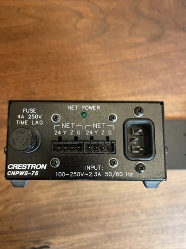 Crestron CNPWS-75 Cresnet Power Supply, 75 Watts / C2N-HBLOCK/ CNXRMAK ...