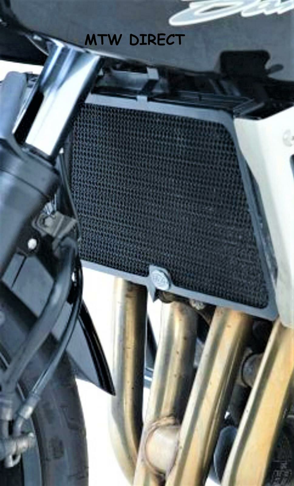 Suzuki Bandit GSF 1250 All Years R&G BLACK RADIATOR COVER GRILLE | eBay UK