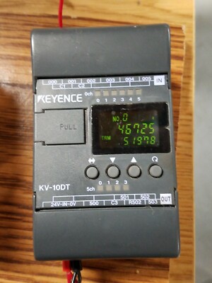 Keyence Visual Programmable Logic Controller (PLC), DC Type, Model: KV ...