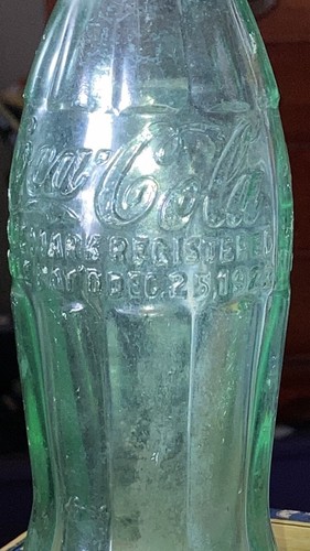 1923 Dec.25th Original Christmas Coca-Cola Bottle CASPER WYOMING! RARE ...