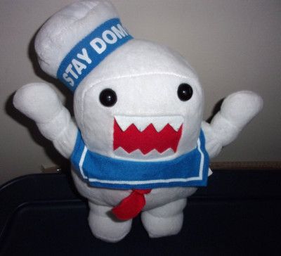 2016 Kellytoy Domo Ghostbusters Stay Domo Puff Ghost Plush Stuffed Rare ...