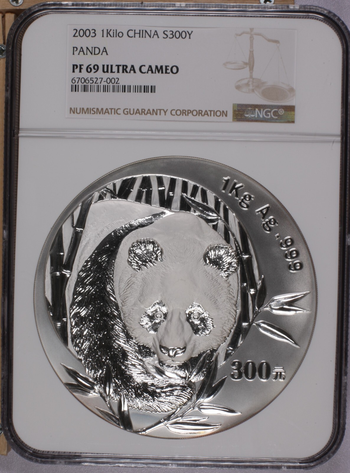 2003 Silver Panda 1 Kilo 300 Yuan NGC PF69 Ultra Cameo | eBay
