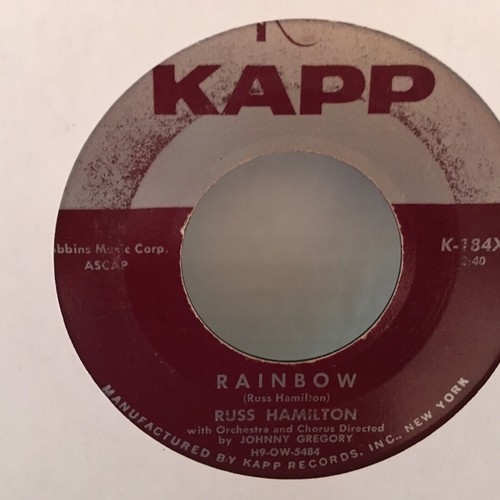 RUSS HAMILTON 45 SINGLE , WE WILL MAKE LOVE / RAINBOW | eBay