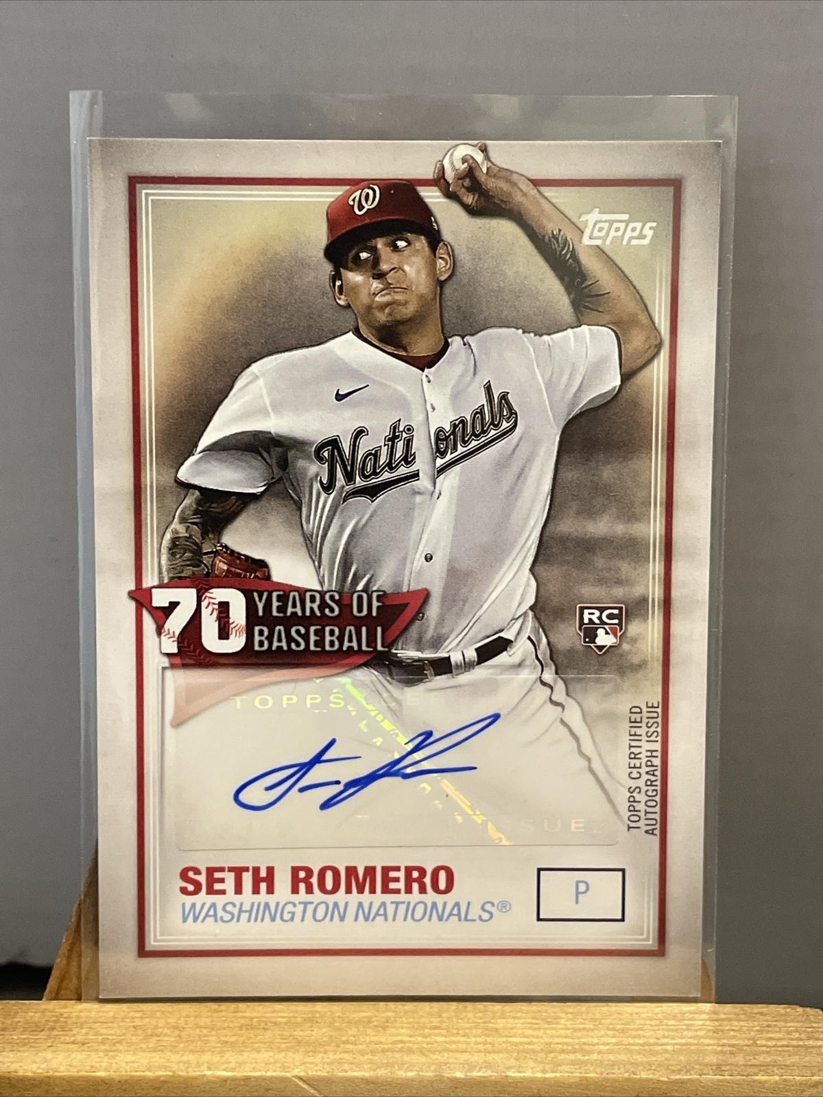 Seth Romero 2021 Topps 70 Years of Baseball Autograph #70YA-SR | eBay