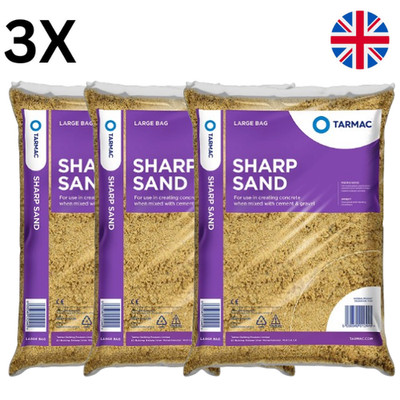 3 x Tarmac Sharp Sand 25kg - Bulk discount | eBay UK
