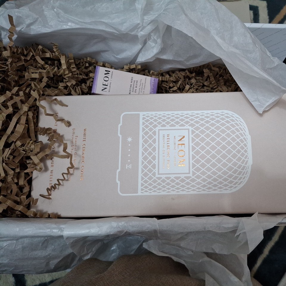 NEOM Wellbeing Pod Ultrasonic Essential Oil Diffuser | eBay UK