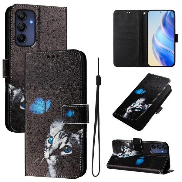 Wallet Phone Case For Samsung Galaxy A32 A33 A34 A54 A55 A52 A53 A32 ...