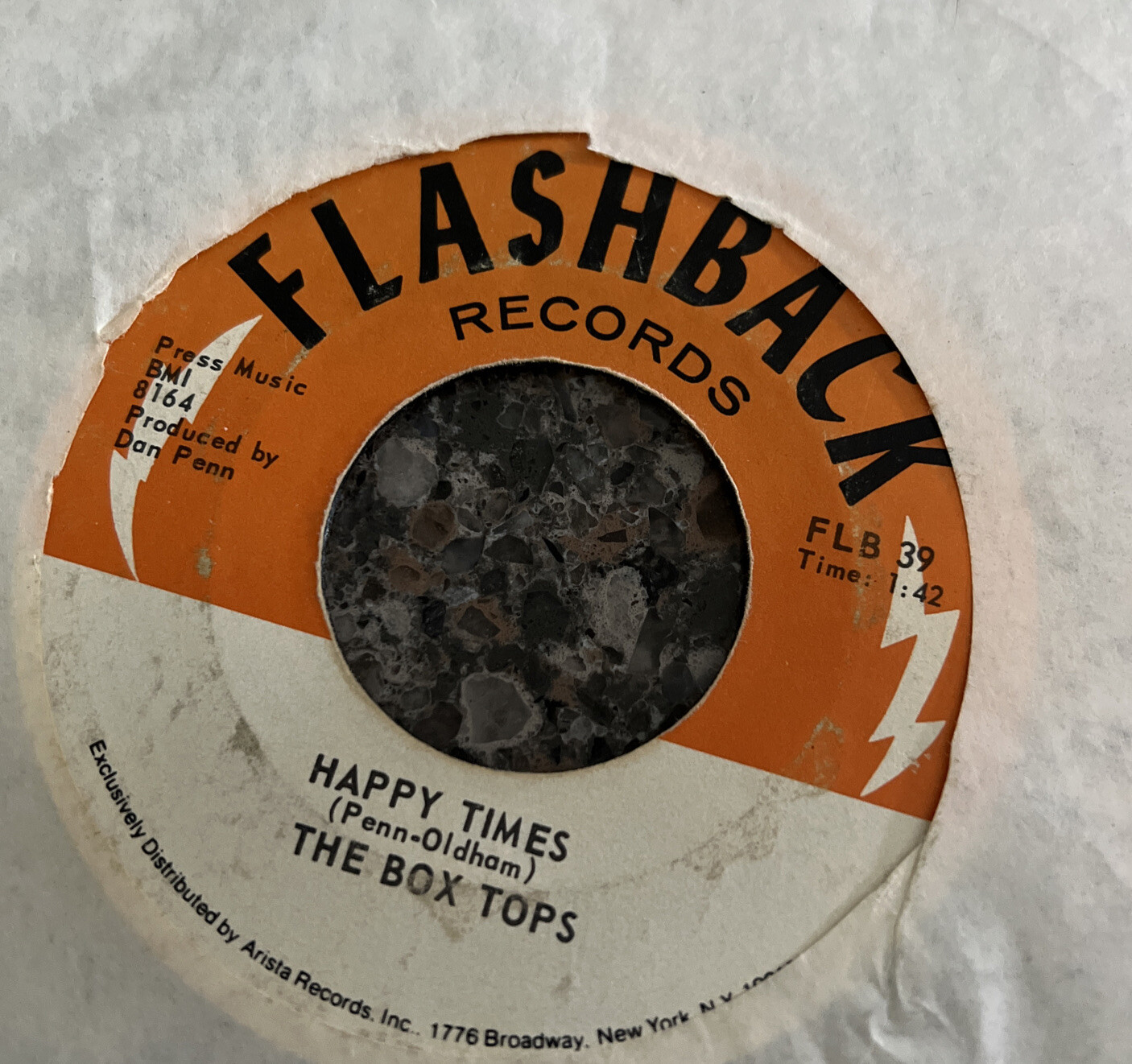 The Letter/Happy Times The Box Tops 45 | eBay
