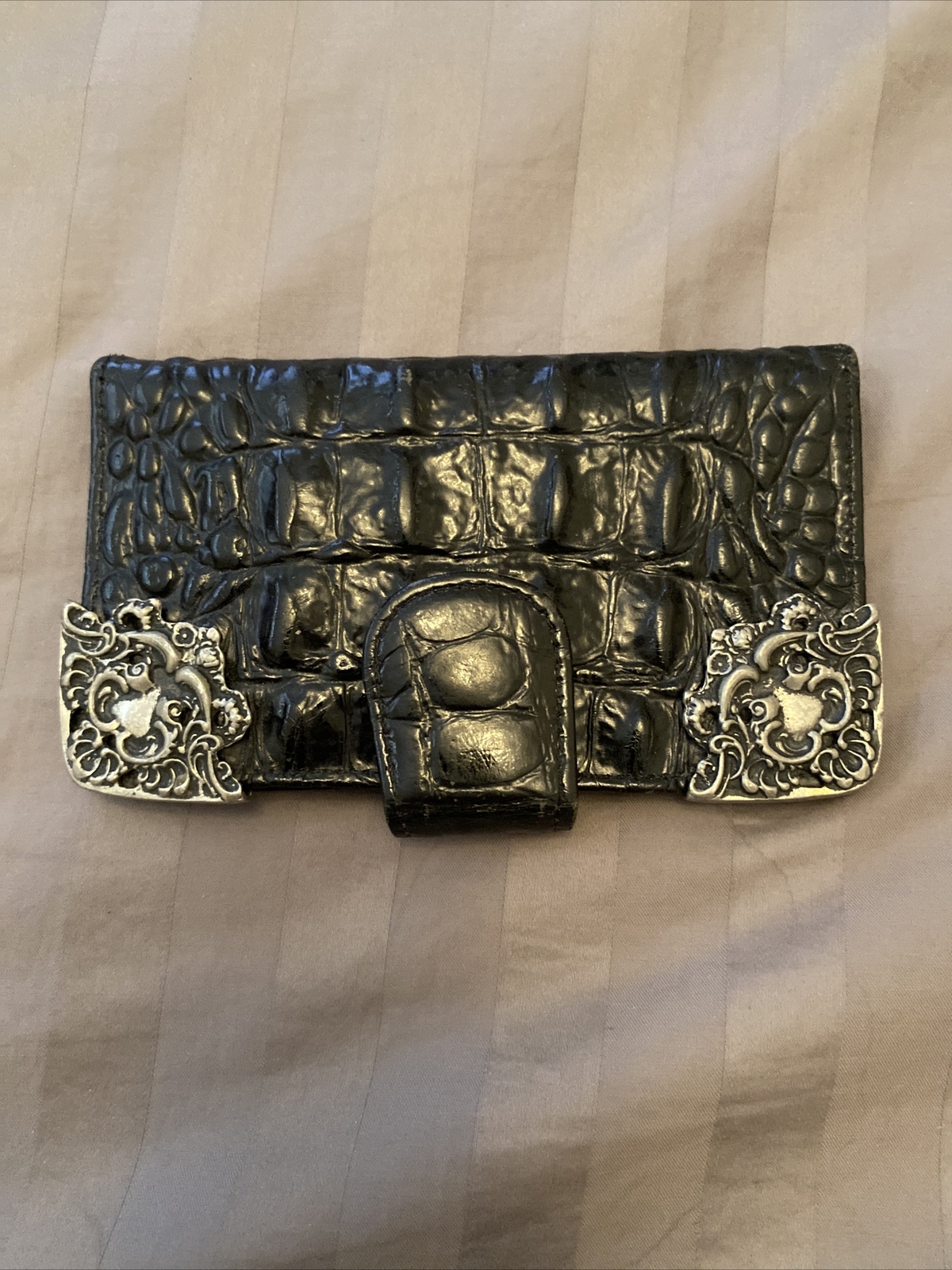 Glenn Miller Ann Turk All Leather Silver Hardware Bla… - Gem