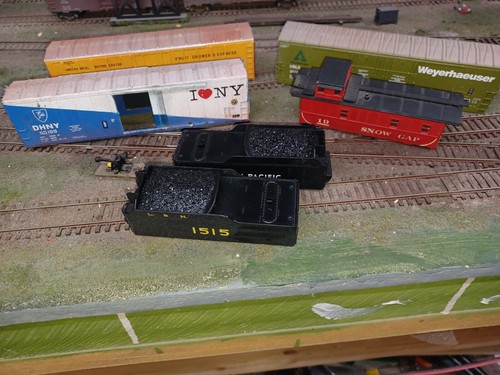 HO scale junk / part lot tender and train car shells | eBay