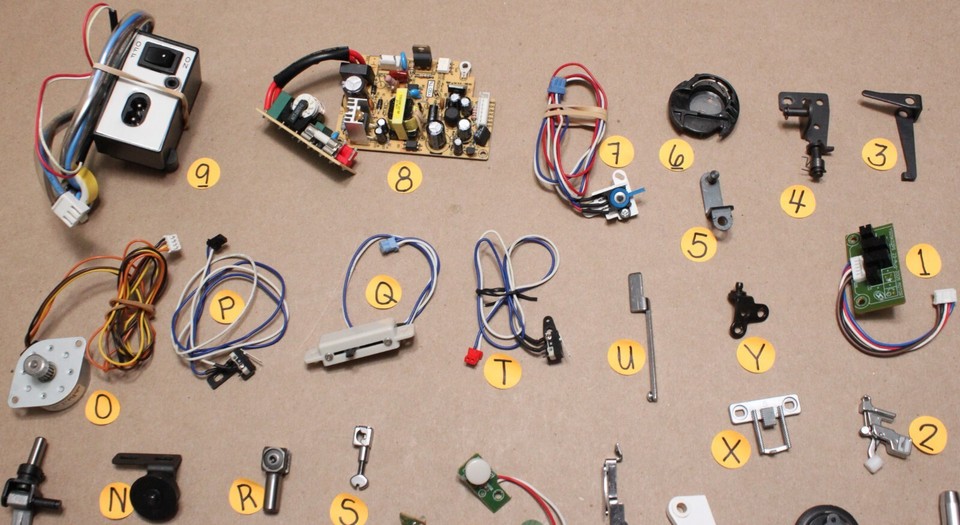 Singer SEWING MACHINE Model 4166 replacement parts - CHOOSE YOUR PART ...