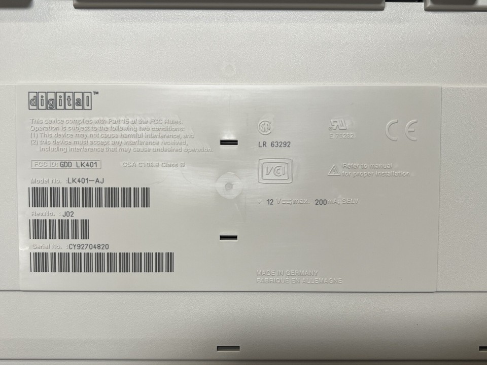 VS49K-AB DEC DIGITAL VAXSTATION 4000/90A 32MB PV71G-AA GRAPHIC w ...