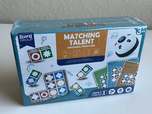 Puzzle Educational Toy - MATCHING TALENT Preschool Puzzle GAME Matching ...