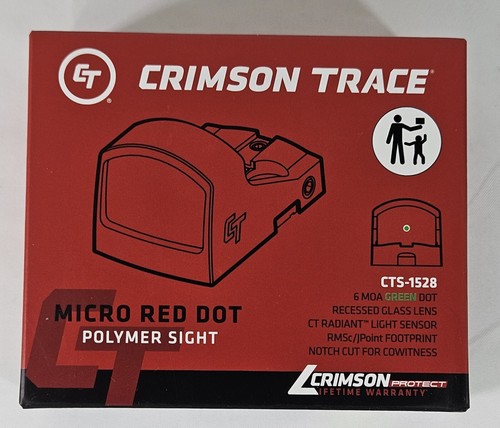 Crimson Trace CTS-1528 Micro 6MOA Green - 1224264 | eBay