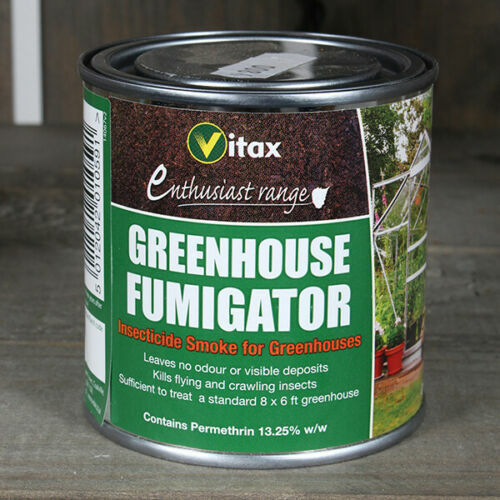 Vitax Greenhouse Fumigator - Insecticide Smoke for Greenhouses Kills ...