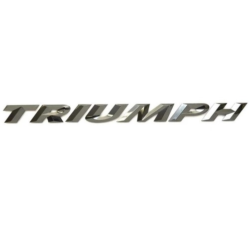 2 NEW TRIUMPH letter boat decals OEM. A must have for any Triumph boat ...