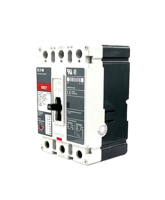 NIB - Eaton - HMCP150T4C - Molded Case Circuit Breaker - 150A, 3-Phases ...