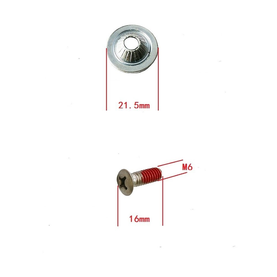 8 Sets/Bag Silver Snowboard Binding Plate Screws Set Fits Most Of ...