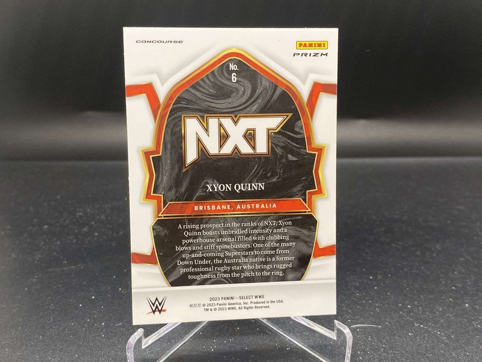 Xyon Quinn 2023 Select WWE Silver Prizm #6 | eBay