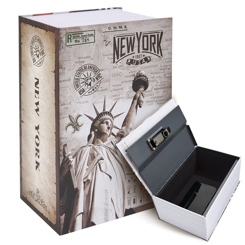 Diversion Book Safe Extra Large Multi-Use Metal Secret Box with ...