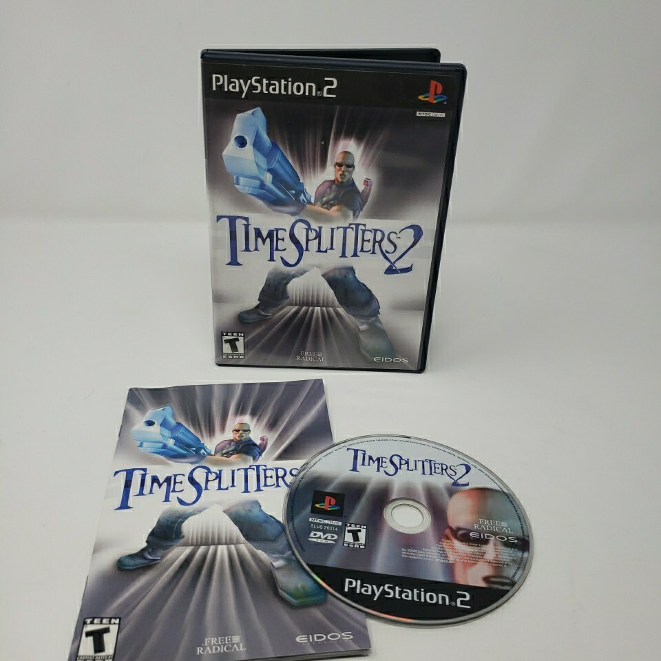 TimeSplitters 2 Complete CIB (Sony PlayStation 2 PS2 2002) 788687500081 ...