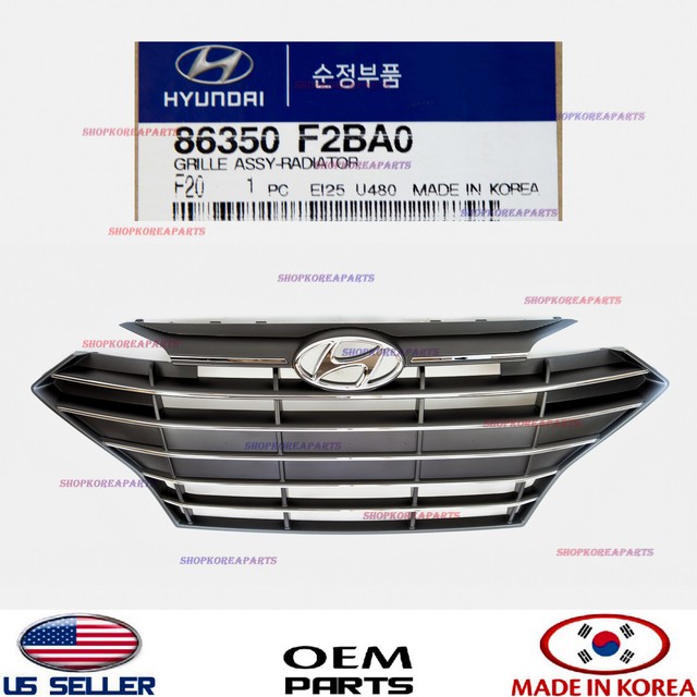 2019-2020 Hyundai Elantra Front Bumper Grille OEM 86350F2BA0 for sale ...