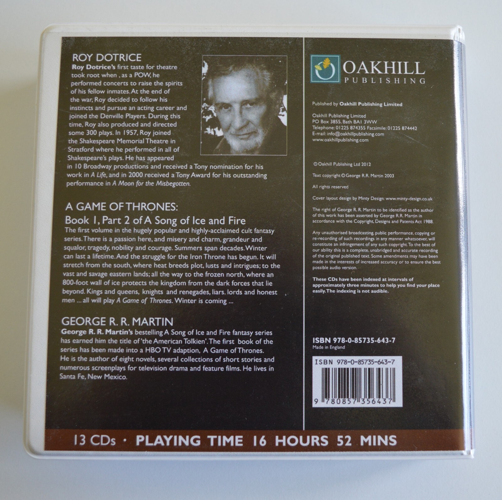 A Game of Thrones: Book 1, Part 2 - George R. R. Martin - Audiobook ...