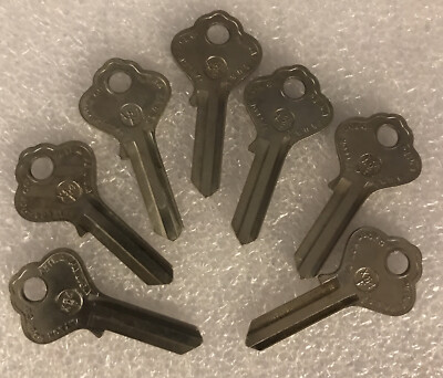 Taylor key blanks, X54F , IN-18. locksmith Set of 7 [x] | eBay