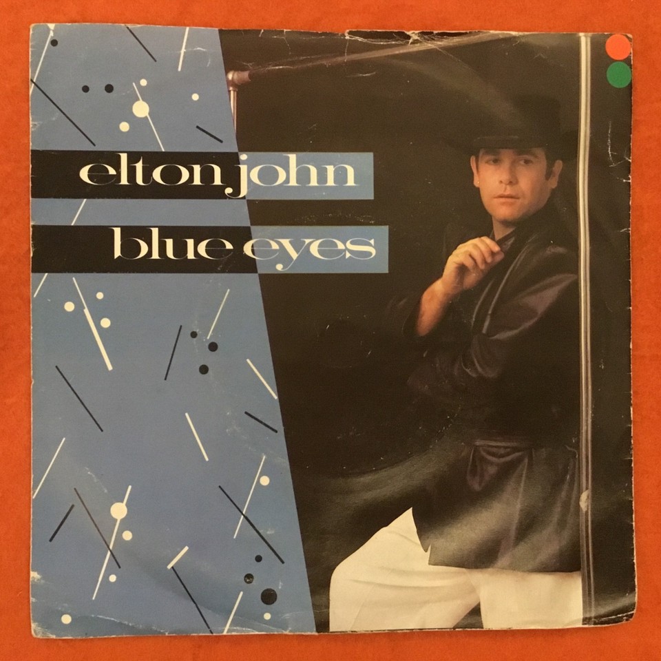JUKEBOX COPY -Elton John- Blue Eyes- Hey Papa Legba- Rocket Records 7 ...