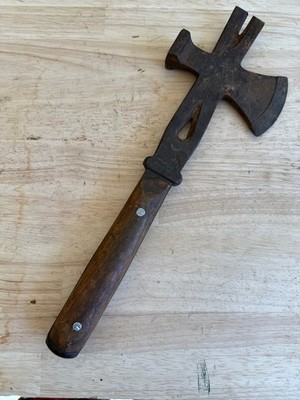Vintage Swordfish Brand Hatchet + Axe + Hammer & Nail Puller Multi Tool ...