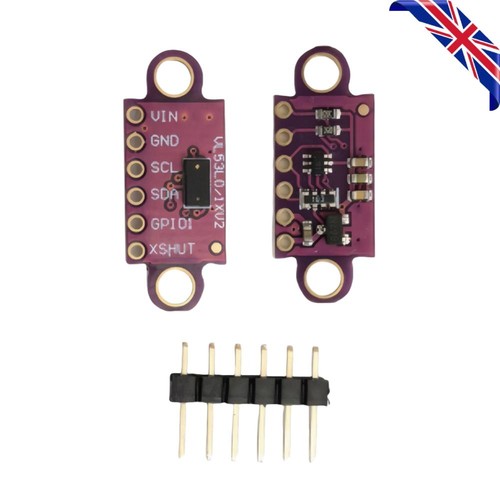 GY-530 VL53L0X VL53L1X V2 Distance Module 3-5V Purple Board IIC with ...