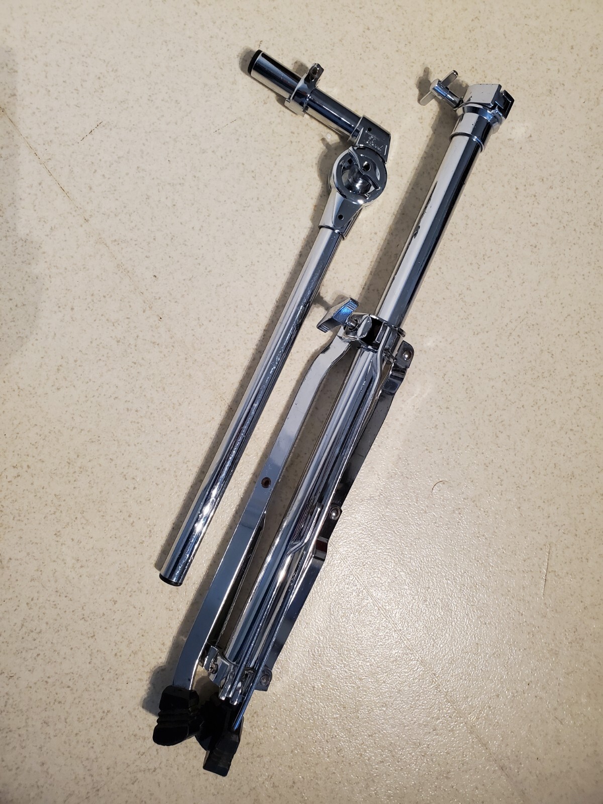 Vintage 2PC PEARL TOM DRUM MOUNTING ARM W/STAND COMPLETE, Gorgeous ...