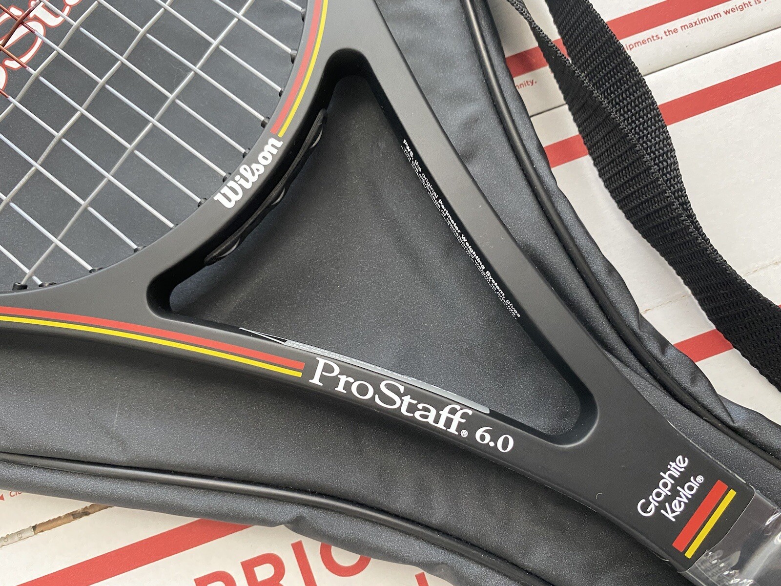 Wilson Pro Staff 6.0 Midsize 85 Tennis Racquet Graphite 4.5 Inch for ...