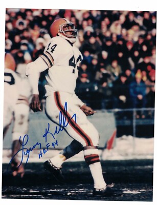 Leroy Kelly Cleveland Browns HOF Signed 8" x 10" Photo W/Our COA FB17 ...
