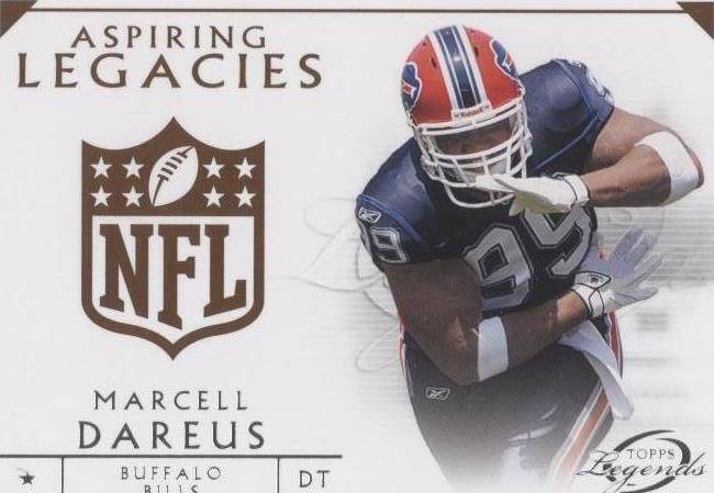 2011 Topps Gridiron Legends - Aspiring Legacies Marcell Dareus #AL-MD ...