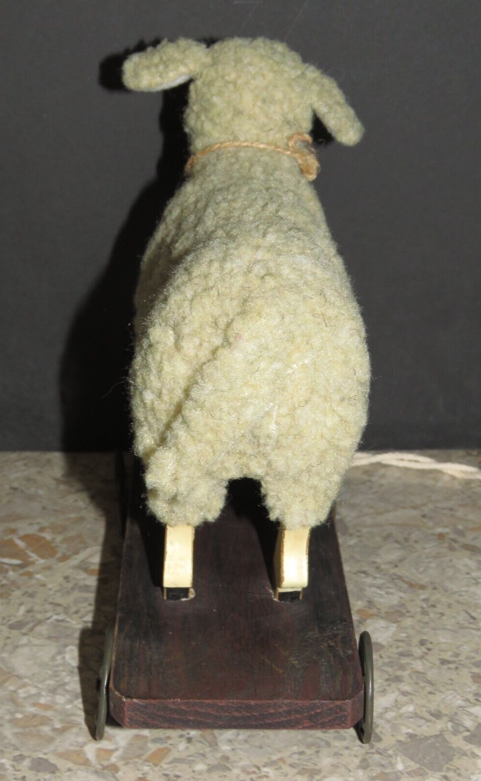 VTG Ragon House Lamb Sheep Folk Art Primitive Cart Wagon Decor 1960s 8. ...