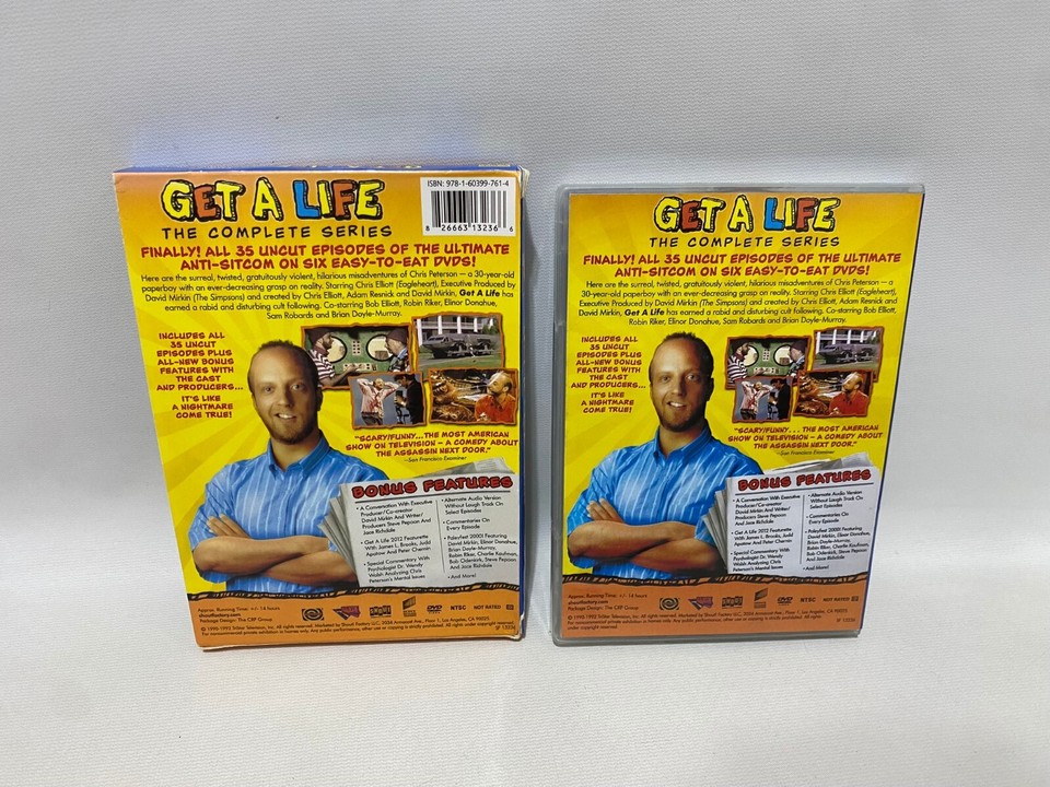 Get A Life The Complete Series TV Show DVD Box Set Chris Elliot Comedy ...