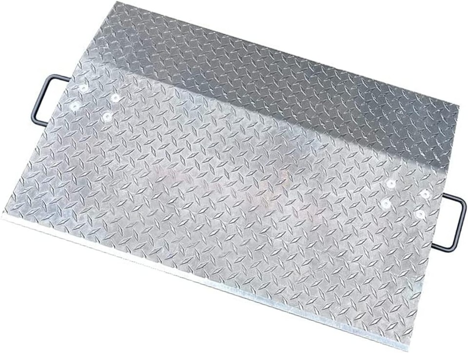 48" x 48" Aluminum Dock Plate 4,000 lb Cap Heavy Duty Truck Loading ...