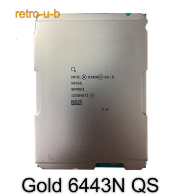 Intel Xeon Gold 6443N QS 2.0GHz FCLGA4677 195W 32C/64T CPU Processors ...