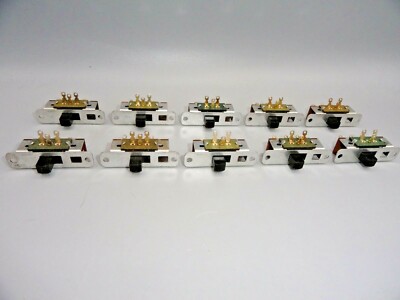 STACKPOLE MOMENTARY SLIDE SWITCH 3PDT (LOT OF 10) | eBay