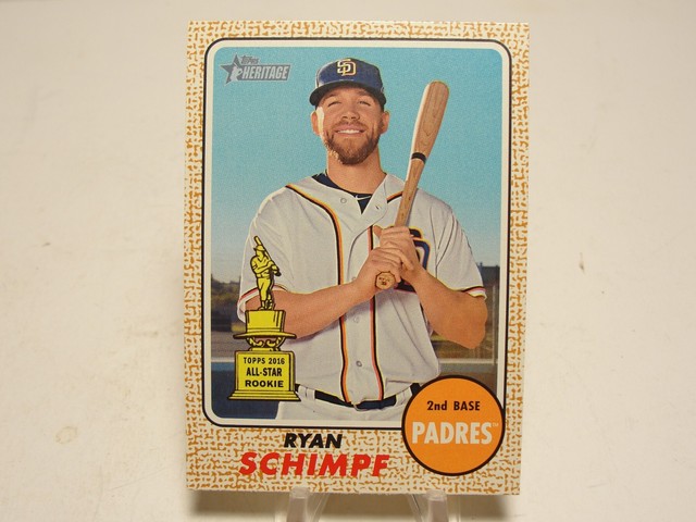 2017 Topps Heritage - #24 Ryan Schimpf (RC) for sale online | eBay