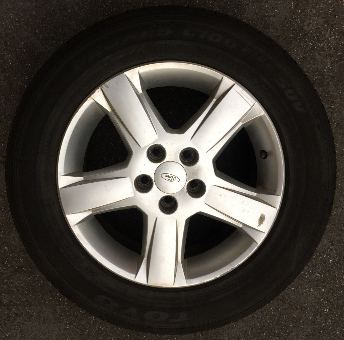 4x set Ford Territory SX SY SZ alloy WHEELS rims 17 inch TS TX GHIA 235 ...