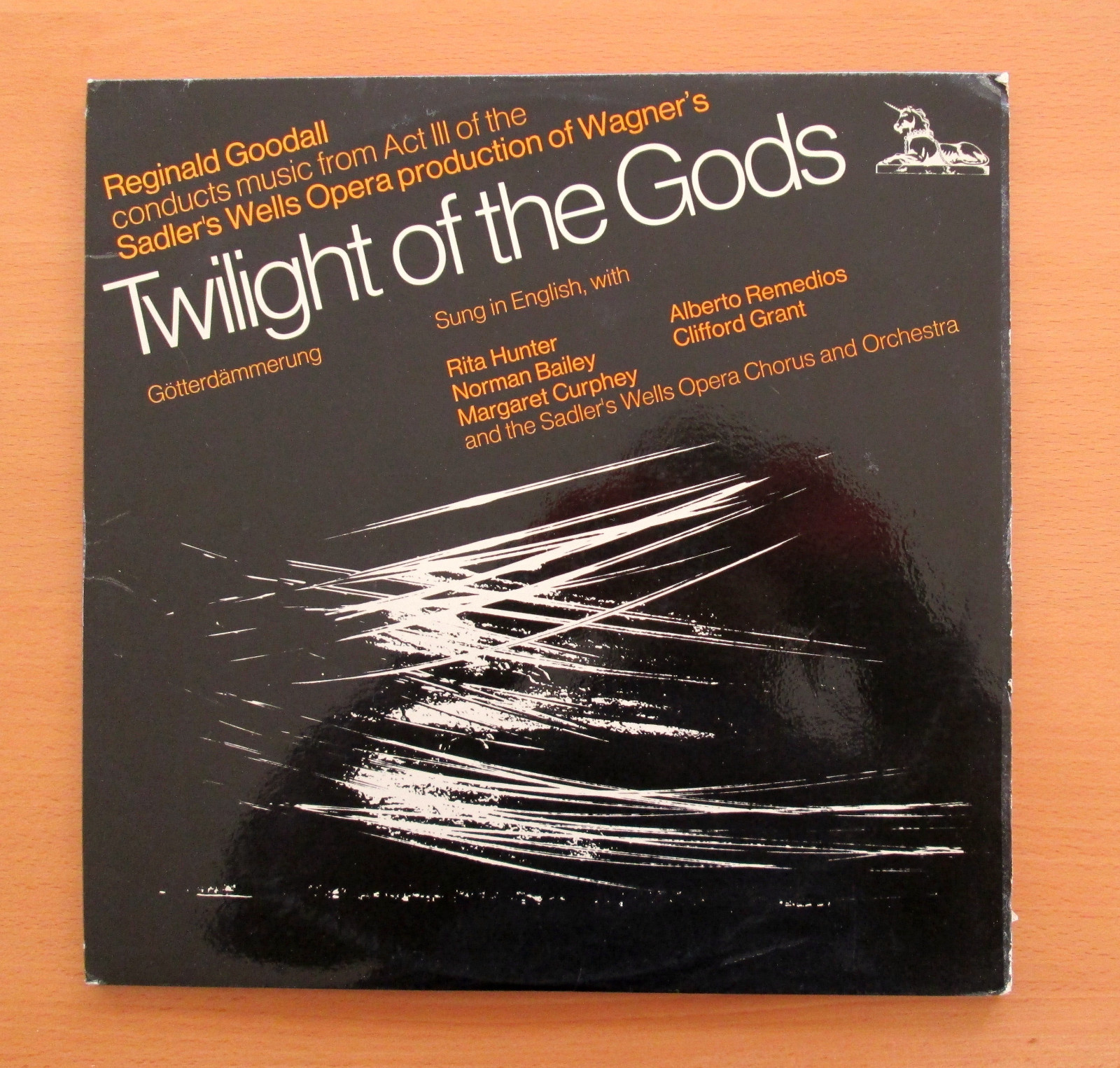 UNS 245/6 Wagner Twilight Of The Gods Act III In English Reginald ...