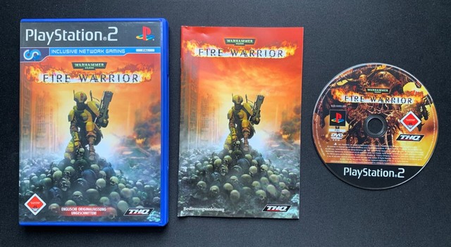 PlayStation 2 Spiel Warhammer 40000 Fire Warrior komplett Ps2 PS USK 18 ...