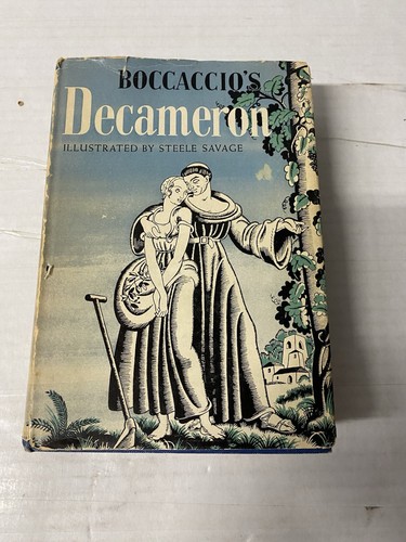 Decameron by Boccaccio 1931 Illustrated First Edition + Dust Jacket-RARE!! | eBay